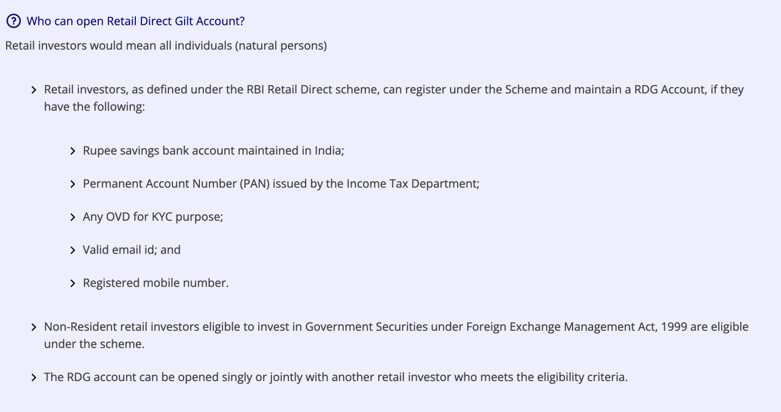 What is RBI Retail Direct Scheme? - Aayush Bhaskar